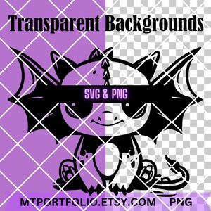 Cute Dragon Chibi SVG Bundle Kawaii PNG Cut Files Craft Making, Cut ...