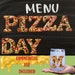 Pizza Party Alphabet PNG Pizza Individual Letters and Numbers Clipart ...