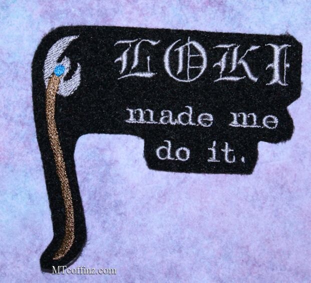 Loki Made Me Do It Embroidery Design Pattern INSTANT | Etsy
