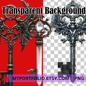 Magic Key PNG Skeleton Key Clipart Crystal Key Graphic Transparent ...