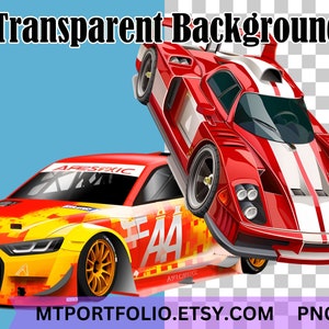 Race Car Clipart Drift Race PNG Racing Bundle PNG Graphics Transparent ...