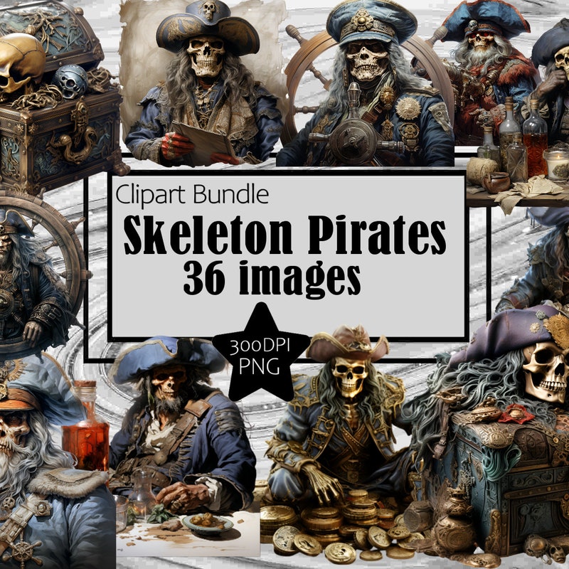 Pirate Skeleton - Etsy