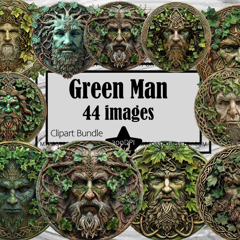 Green Man - Etsy UK