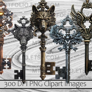 Magic Key PNG Skeleton Key Clipart Crystal Key Graphic Transparent ...