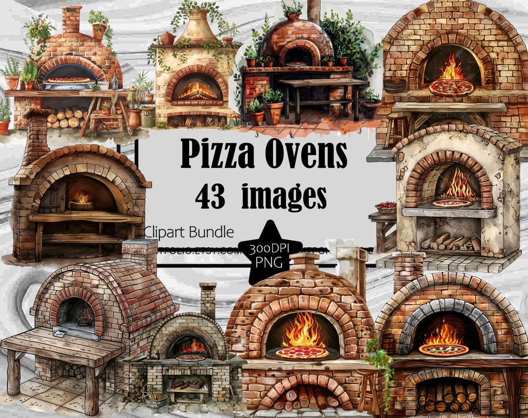Pizza Oven Clipart Brick Oven Graphics Pizza Clipart Stone Oven PNG ...