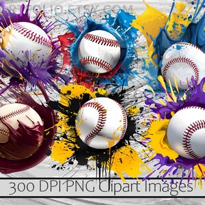 Baseball Paint Splash PNG Clipart Baseball Paint Splatter PNG Graphics ...