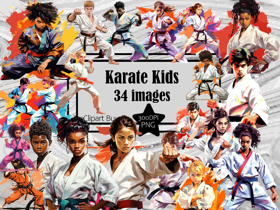 Karate Kids PNG Clipart Martial Arts PNG Graphics Transparent ...