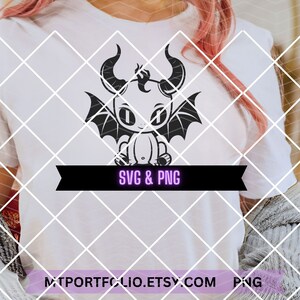 Demon Chibi SVG Bundle Kawaii PNG Cut Files Craft Making, Cut File for ...