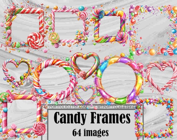 Candy Clipart Border