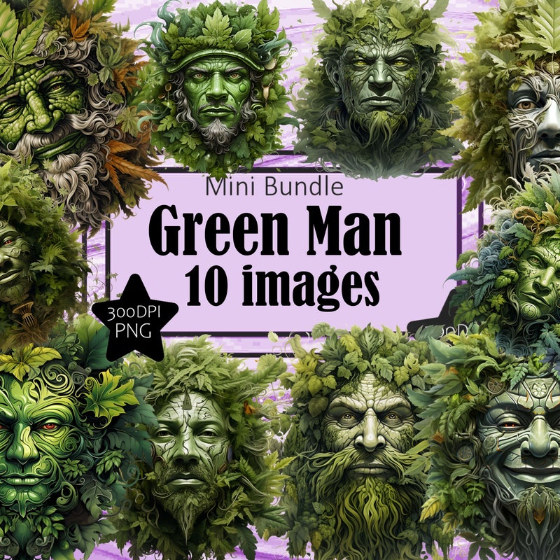 Green Man - Etsy UK