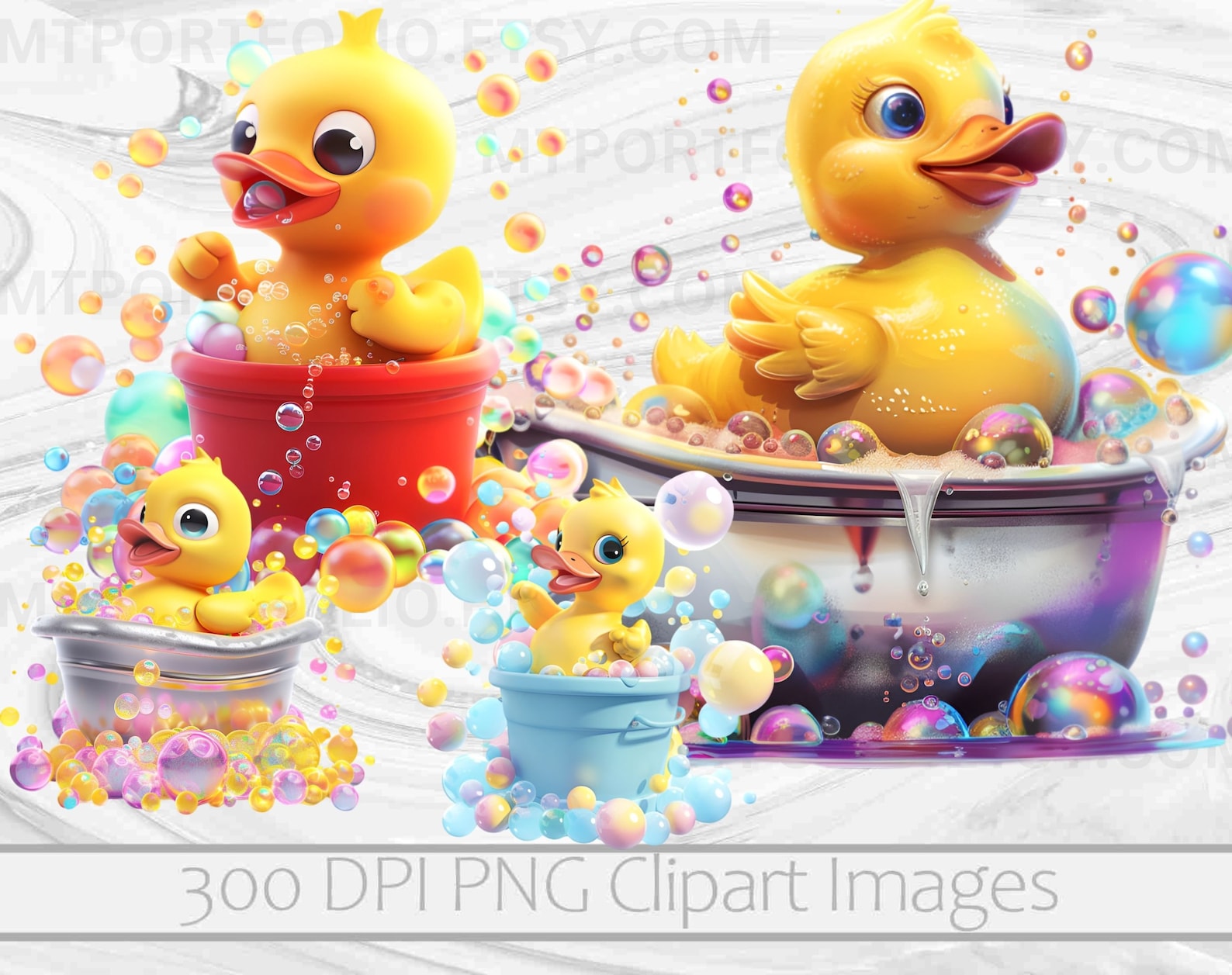 Rubber Duck Clipart PNG Classic Yellow Duck Clipart Bathtub Duck ...