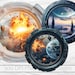 Spaceship Window Clipart Portal Window PNG Bundle PNG Graphics ...