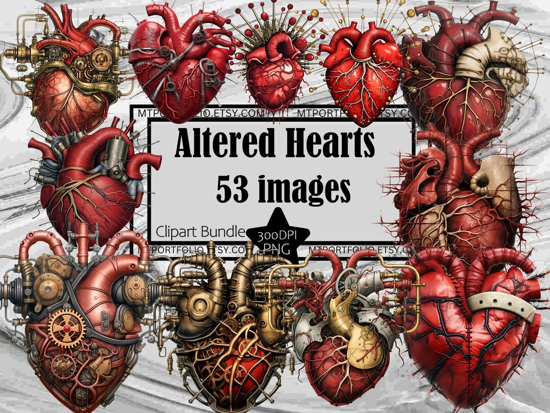 Human Heart PNG Steampunkpng Gothic Graphics Transparent Commercial ...
