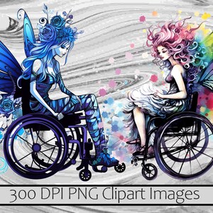 Wheelchair Fairy Fae Disability Representation Graphics Transparent ...