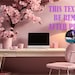 Soft Pink Home Office Zoom Background Virtual Meeting - Etsy UK
