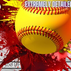 Softball Paint Splash PNG Clipart Baseball Paint Splatter PNG Graphics ...