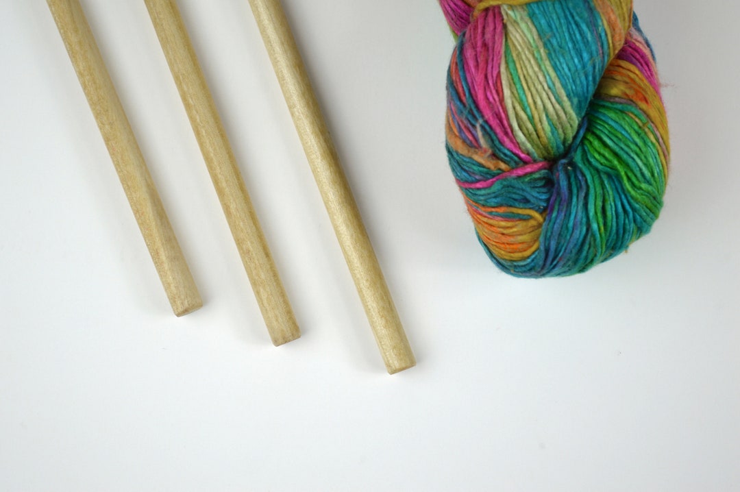 Large Hanging Dowels for Weavings and Other Fiber Wall Art - Natural ...