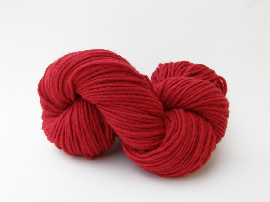 Red Weaving Yarn Navajo Weaving Yarn Wool Yarn 4oz Skein - Etsy