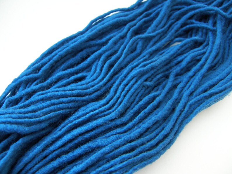 Peacock Blue Weaving Yarn Navajo Weaving Yarn Wool Yarn 4oz - Etsy
