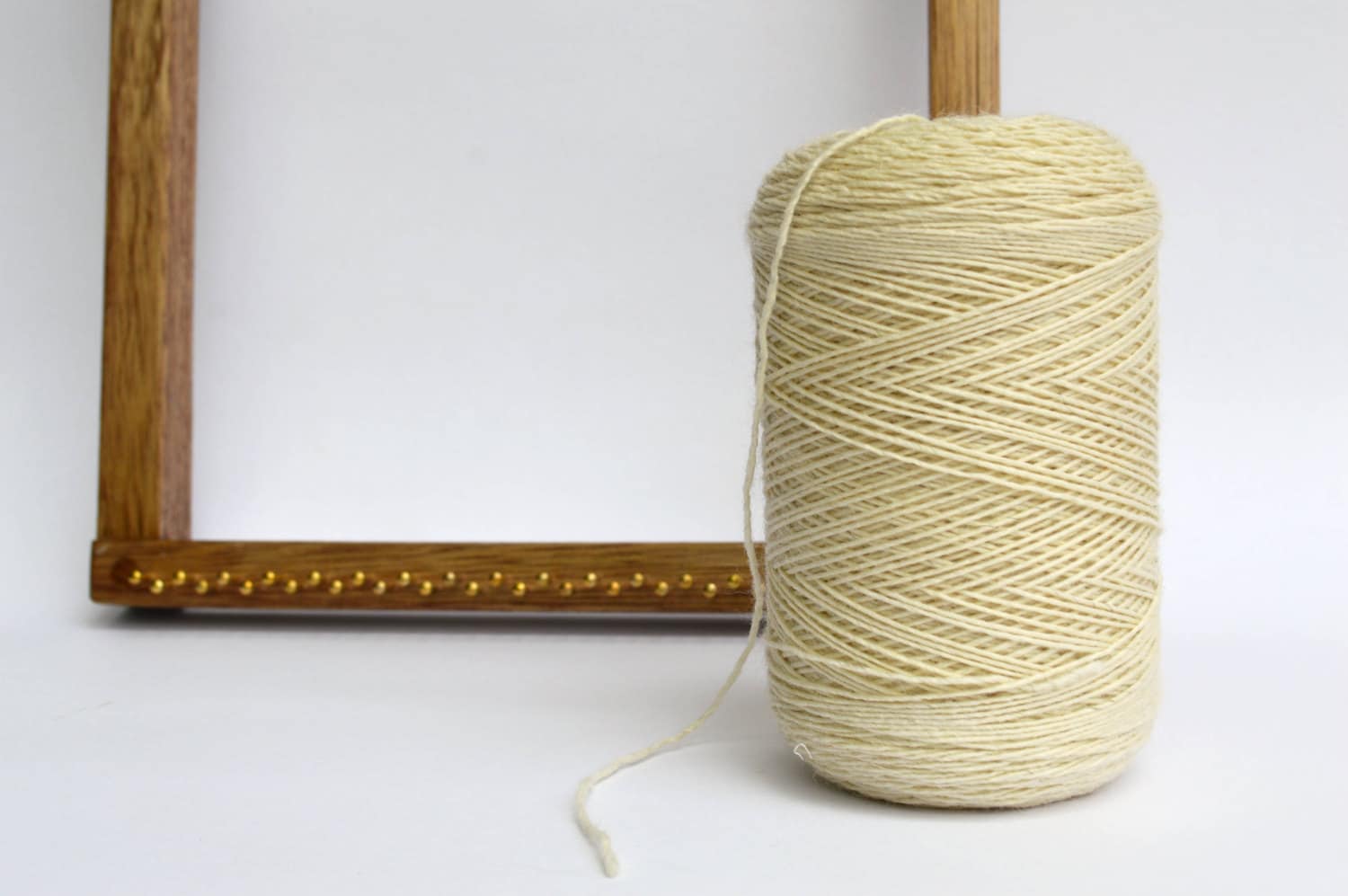 Natural White Wool Warp Yarn Navajo Weaving Warp 8oz Ball - Etsy