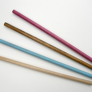 Variety Pack of 4 Dowels for Hanging Weavings and Fiber Art - Oak ...