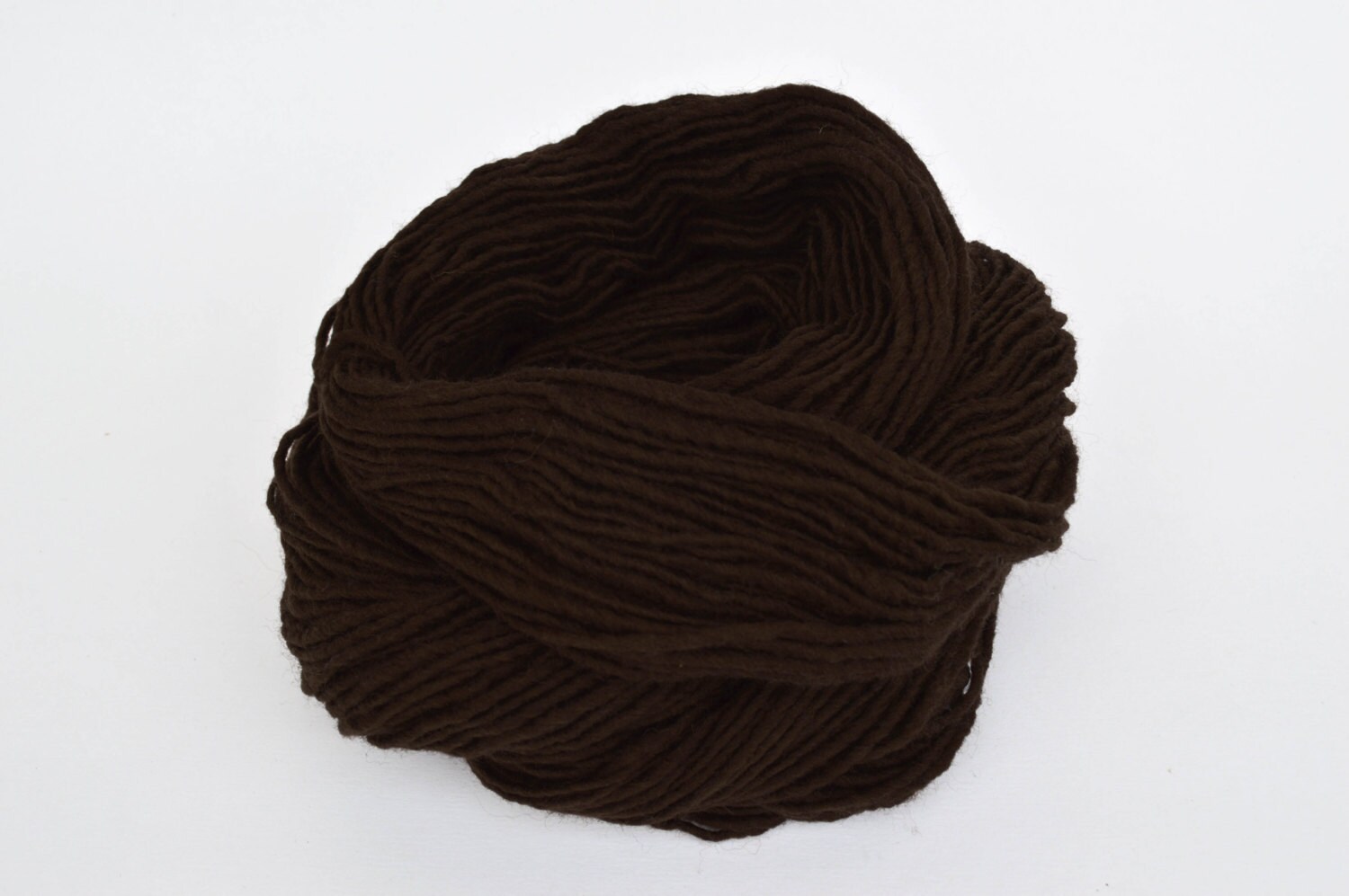 Dark Brown Weaving Yarn, Navajo Weaving Yarn, Wool Yarn, 4oz Skein - Etsy