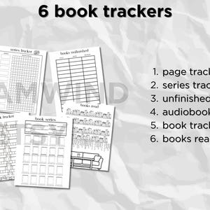 24-25 Reading Journal Bundle | Printable & Digital Journal With Planner ...