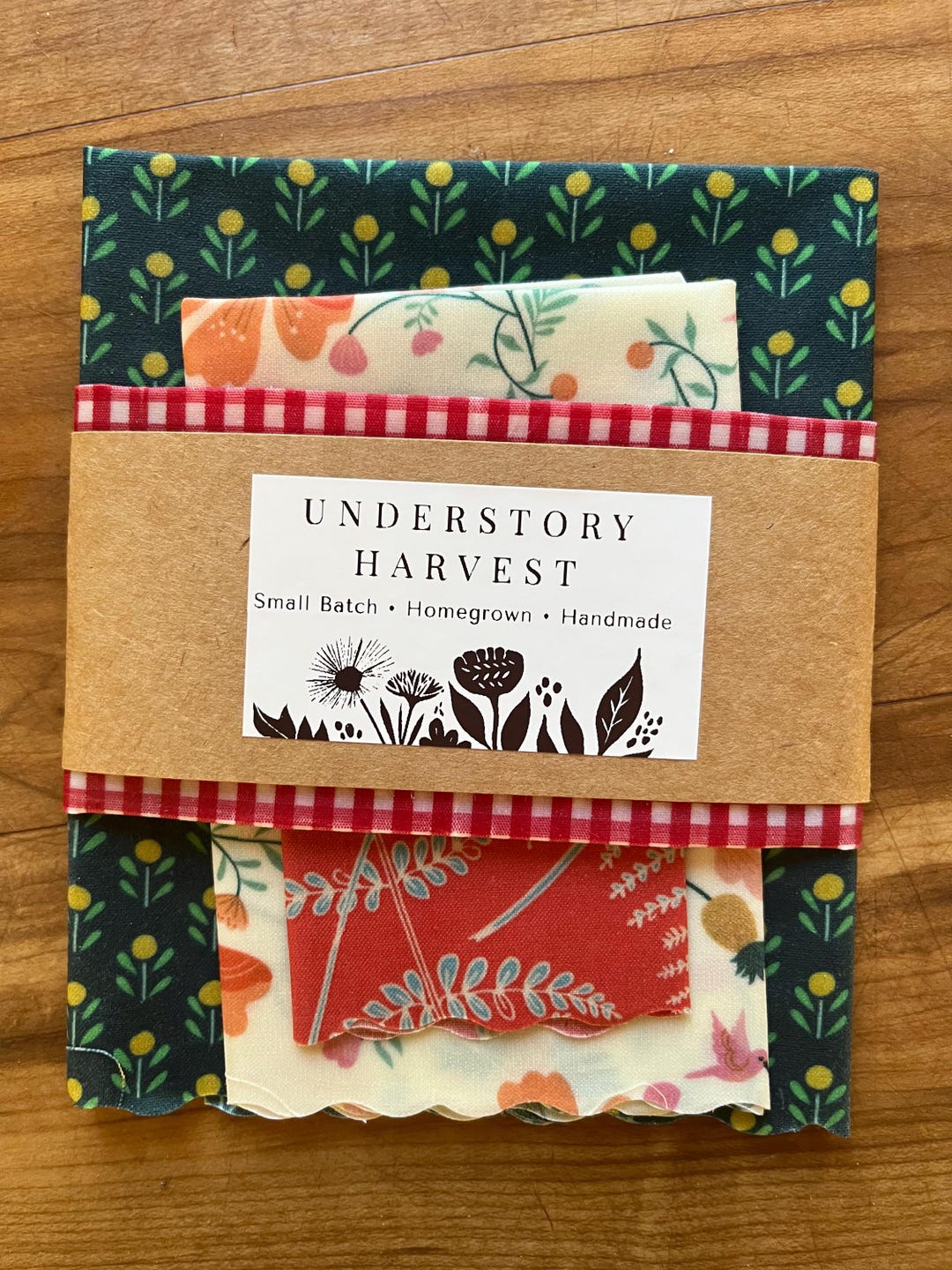 Custom Beeswax Food Wraps | Choose Your Size | Reusable Wax Wraps ...