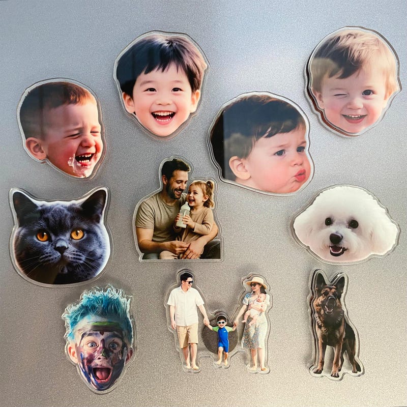 Custom Magnets Faces - Etsy UK