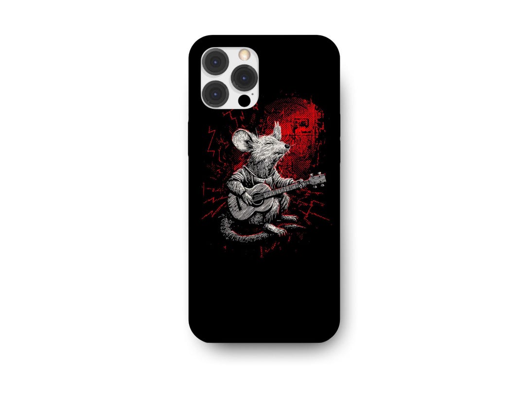 Sad Possum Guitarist Phone Case, Quirky Music Lover Gift - Etsy