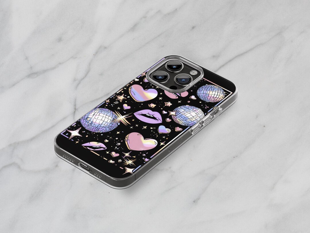 Y2K Disco Phone Case, Chrome Hearts Stars, iPhone Samsung - Etsy