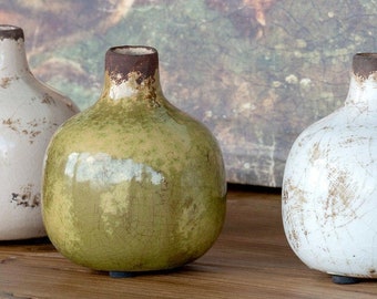 Pottery Bud Vase | Etsy