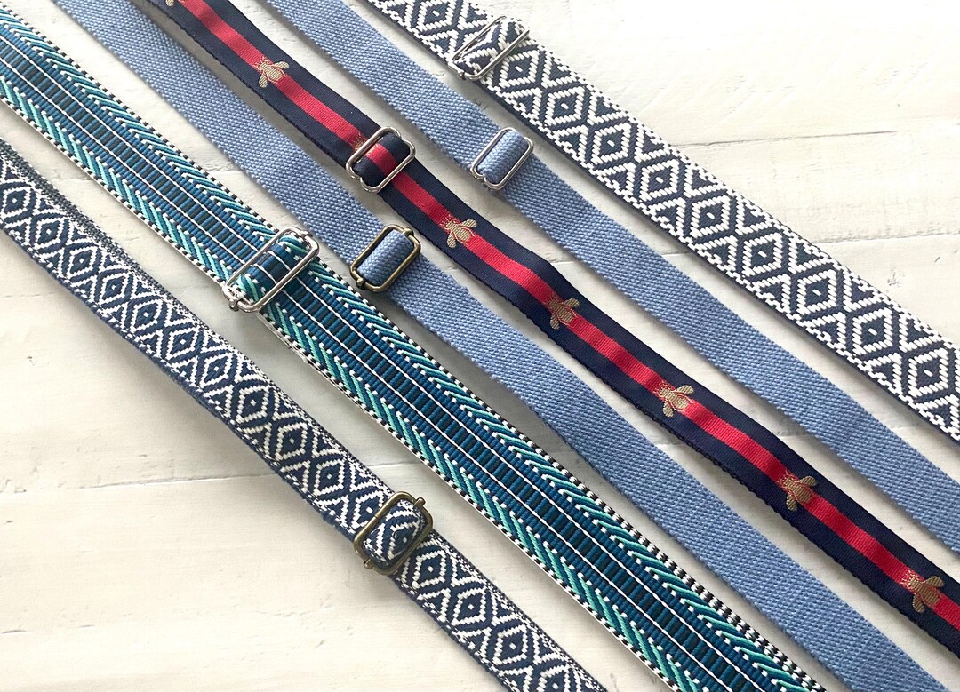 Cotton Purse Straps 1 Inch or 1 1/2 Inch Choice of Color, Made in the ...