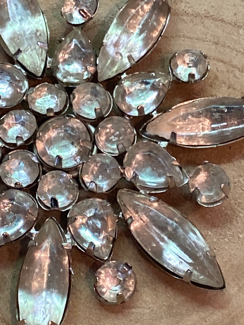 Ornament Wreath Rhinestone Brooch Crystal in Vintage Style - Etsy