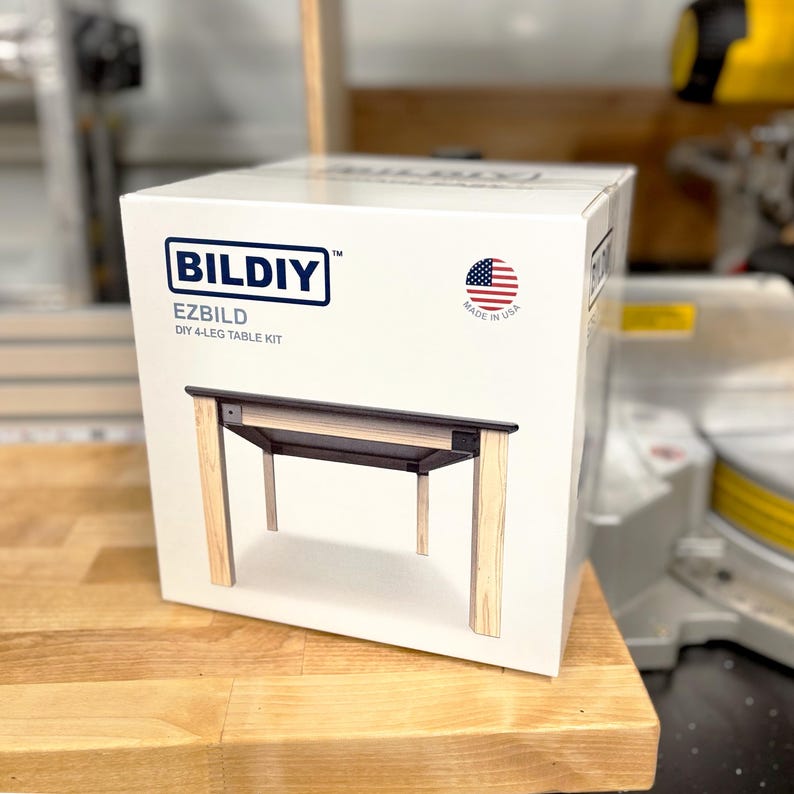 Steel Corner Bracket Heavy Duty Table Connector Garage, Shop, Studio ...