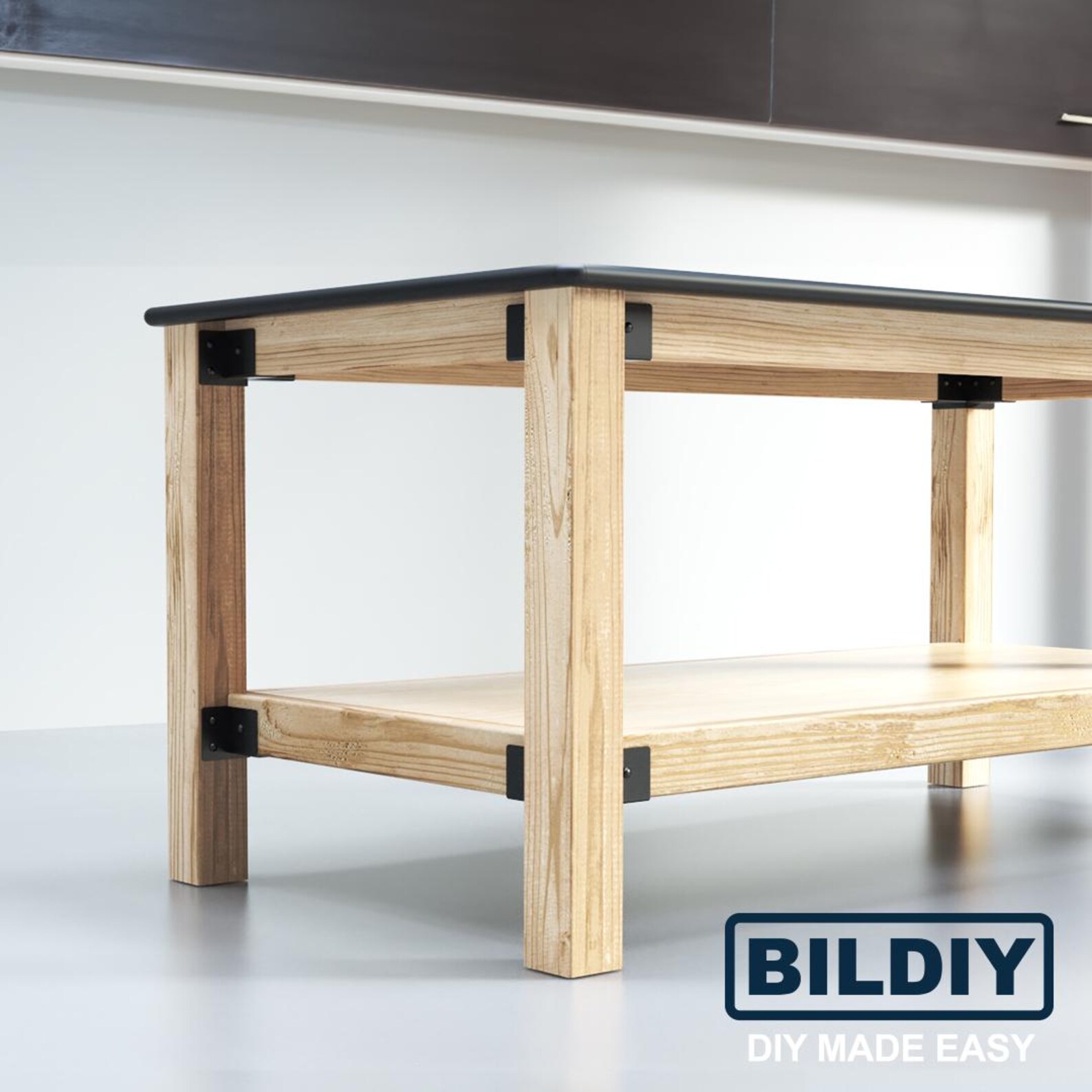 4-leg Table Kit 8 Brackets Modular System for Building Multi-level ...