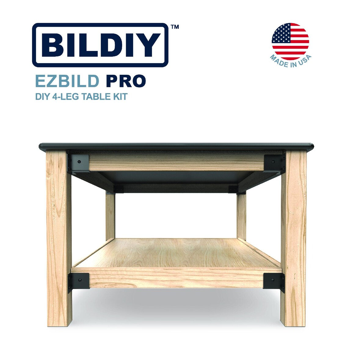 4-leg Table Kit 8 Brackets Modular System for Building Multi-level ...