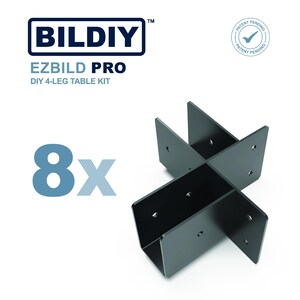 4-leg Table Kit 8 Brackets Modular System for Building Multi-level ...