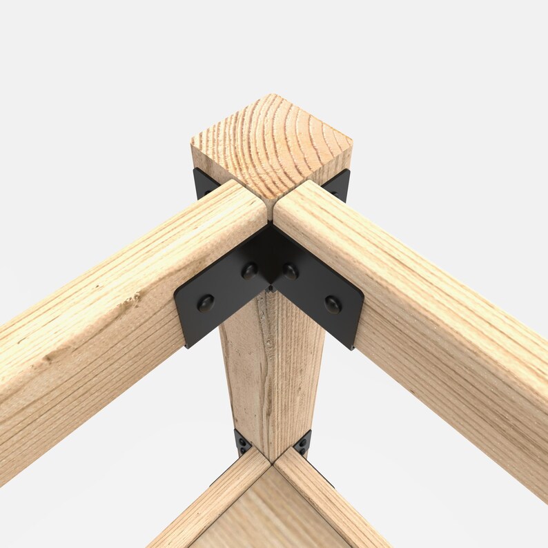 4-leg Table Kit 8 Brackets Modular System for Building Multi-level ...