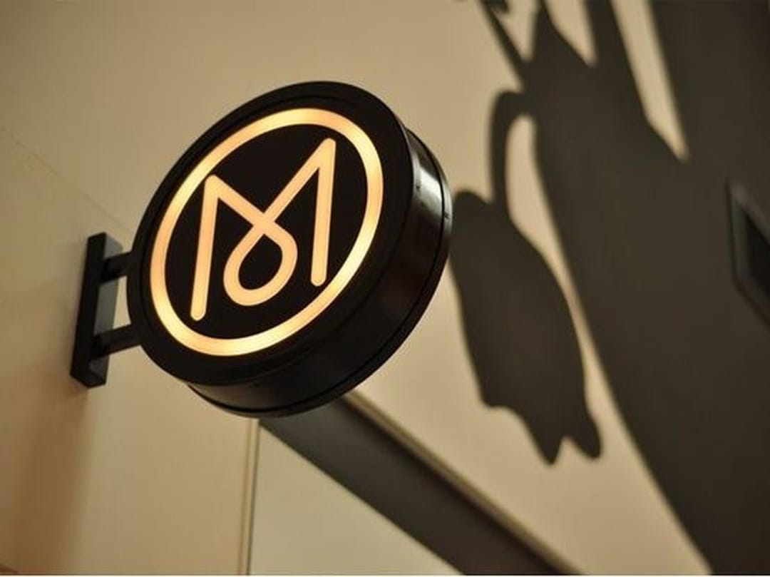 Personalized Light Box Sign, LED Blade Sign for Storefront, Illuminated ...