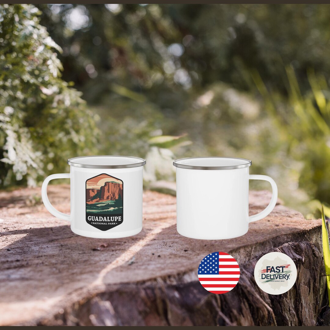 12 Oz Hawaii Volcanoes National Park Enamel Mug lightweight Camping ...