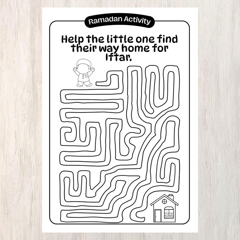Ramadan Coloring Pages for Kids | Ramadan Activity Sheets | 30 ...