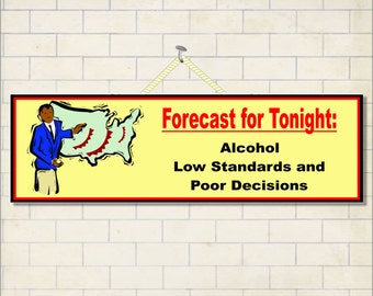 Return Mondays Funny Novelty Sign Office Humor Sign Office | Etsy