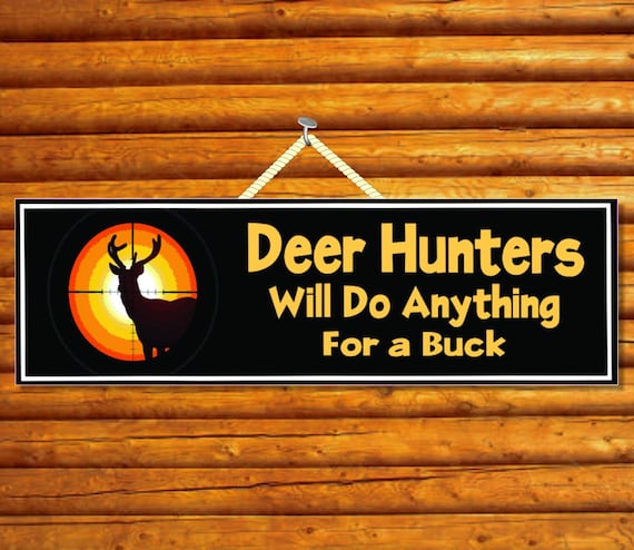 Really Funny Hunting Signs