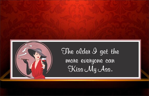 Funny Old Age Sign the Perfect Retirement Gift Over the | Etsy