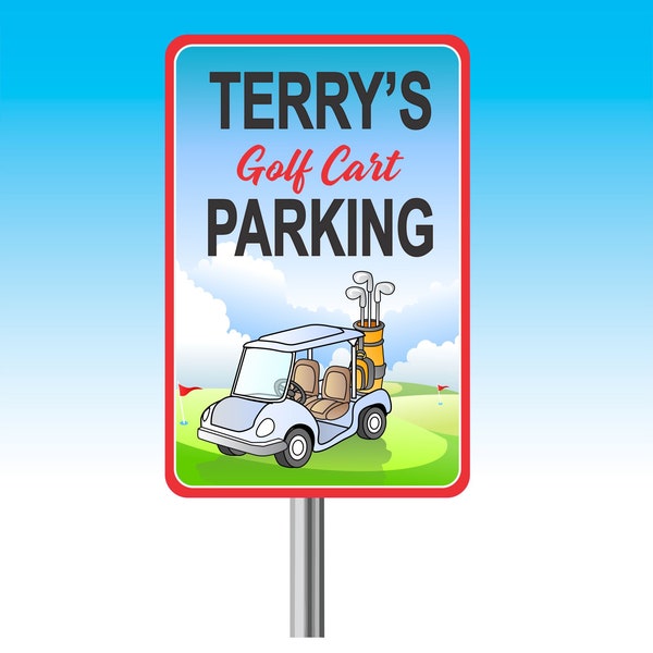Golf Cart Signs - Etsy