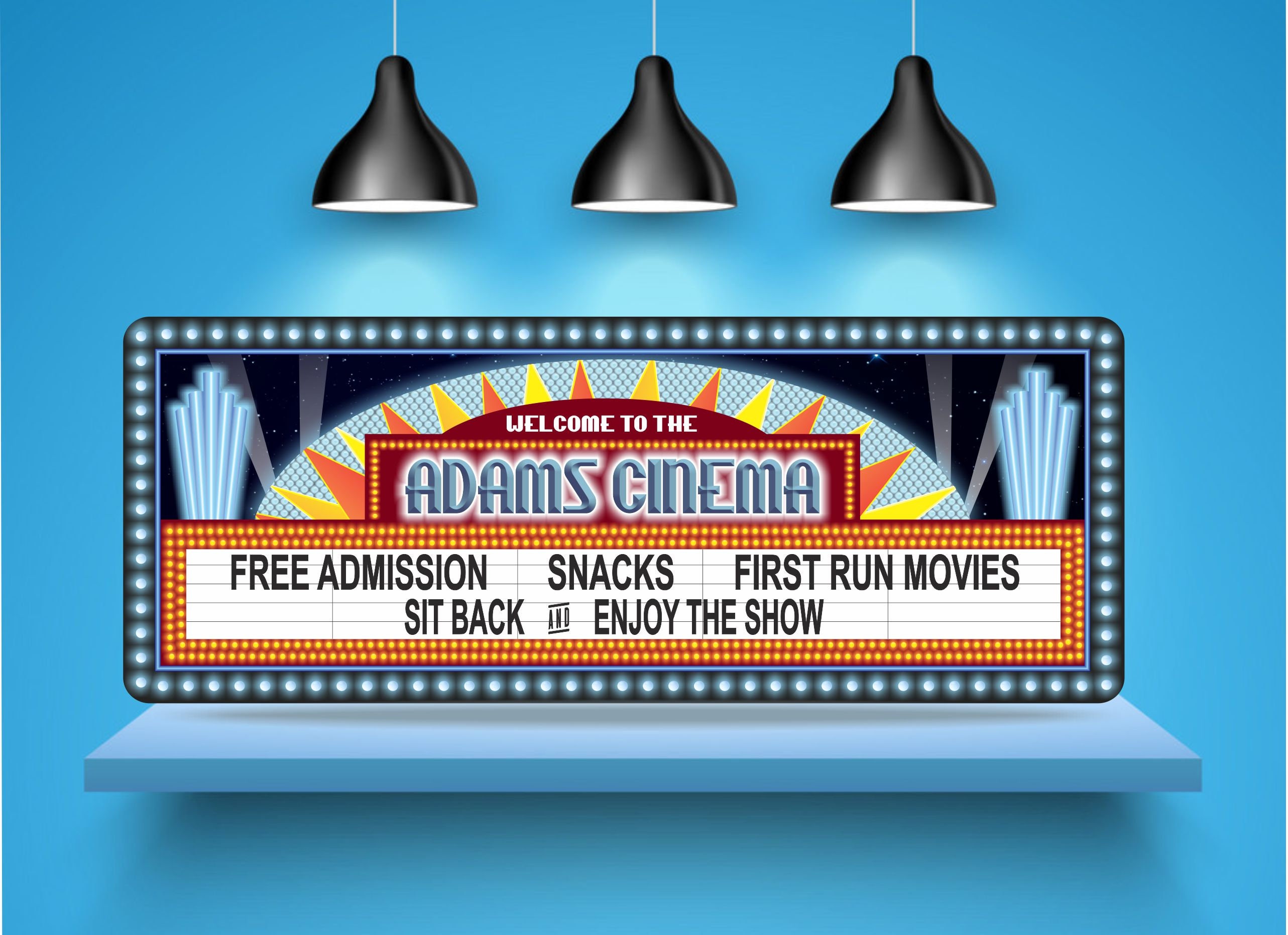 Old Movie Theatre Signs