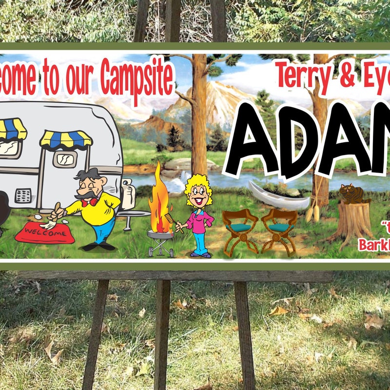 Personalized Camping Signs - Etsy