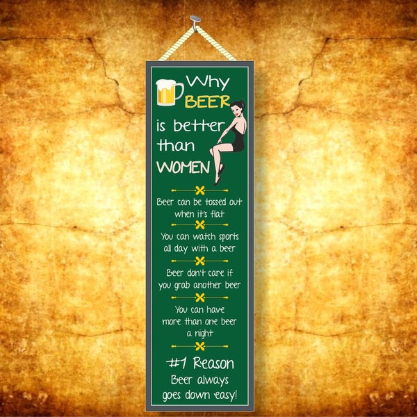 Funny Alcohol Sign - Etsy