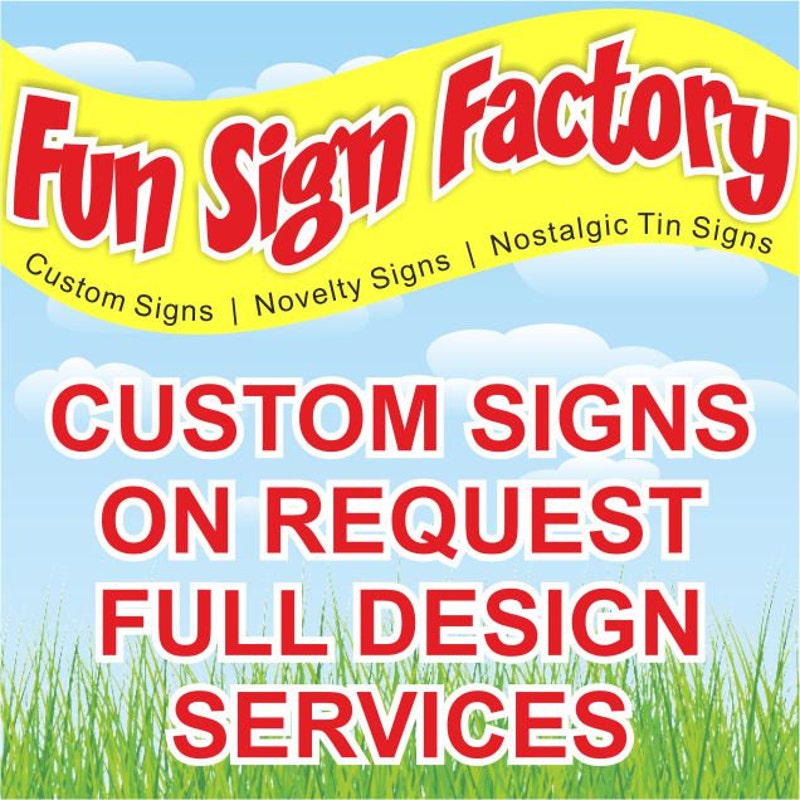 FunSignFactory - Etsy